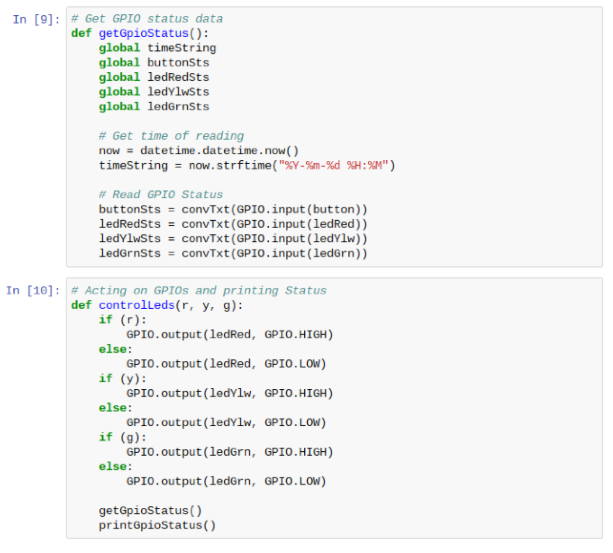 RPi Physical Computing Using Jupyter Notebook : 12 Steps - Instructables