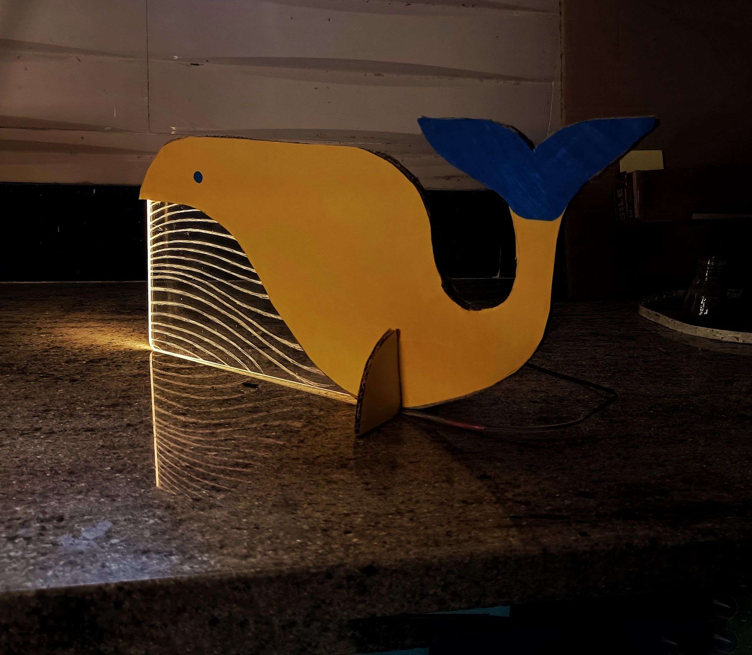 Yellow Whale Night Lamp : 8 Steps (with Pictures) - Instructables