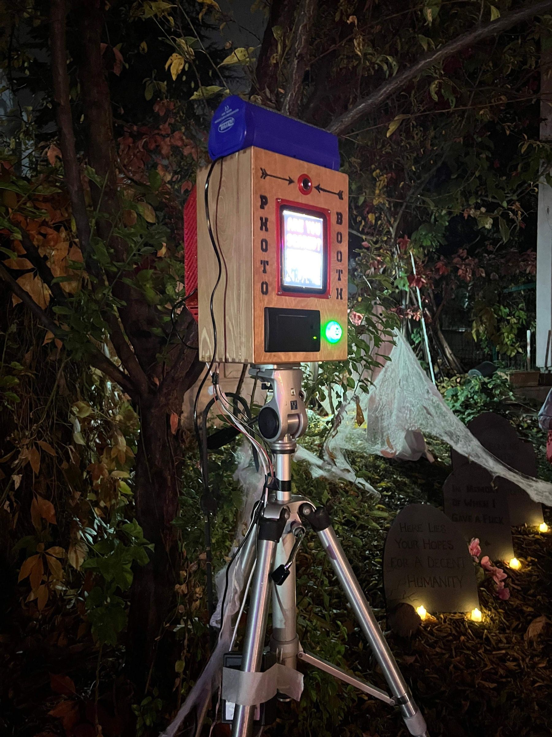 Fear Booth - Raspberry Pi Powered Photo Booth With a Spooky Twist (with ...