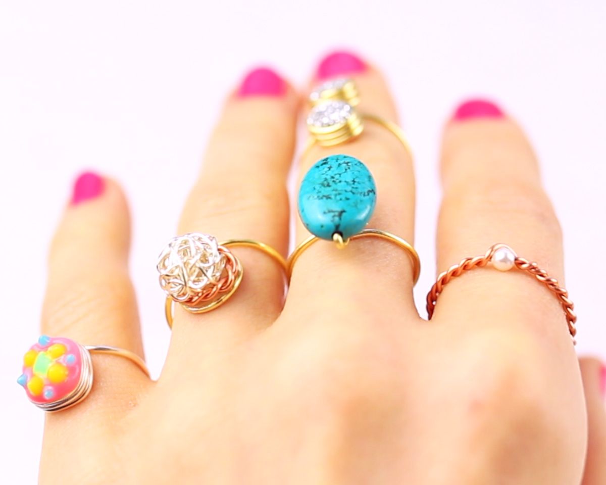 6 DIY Rings | Adjustable & No Special Tools! Easy Rings : 9 Steps (with ...