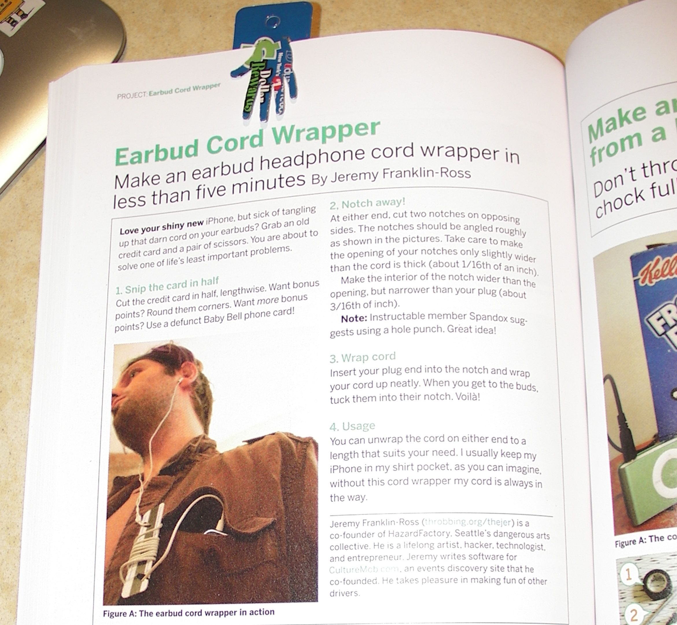 Plastic Paper Clips From Recycled Gift Cards : 5 Steps (with Pictures ...