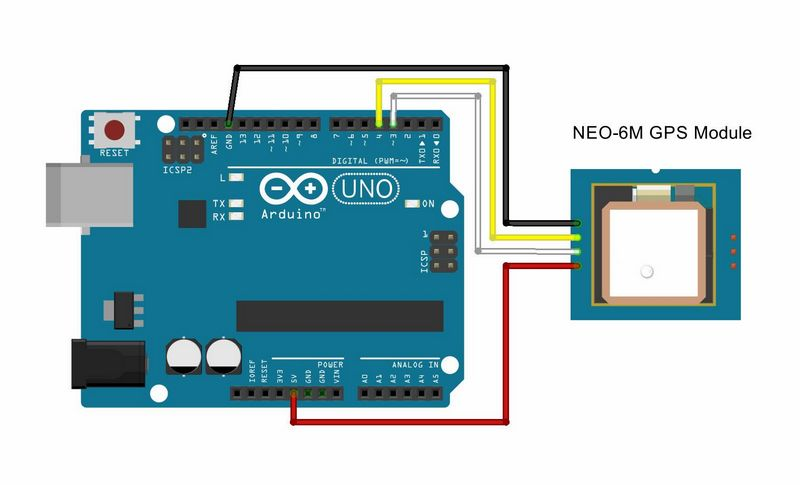 Arduino Practical Application - 6MV2 Flight Control GPS Module : 6 ...