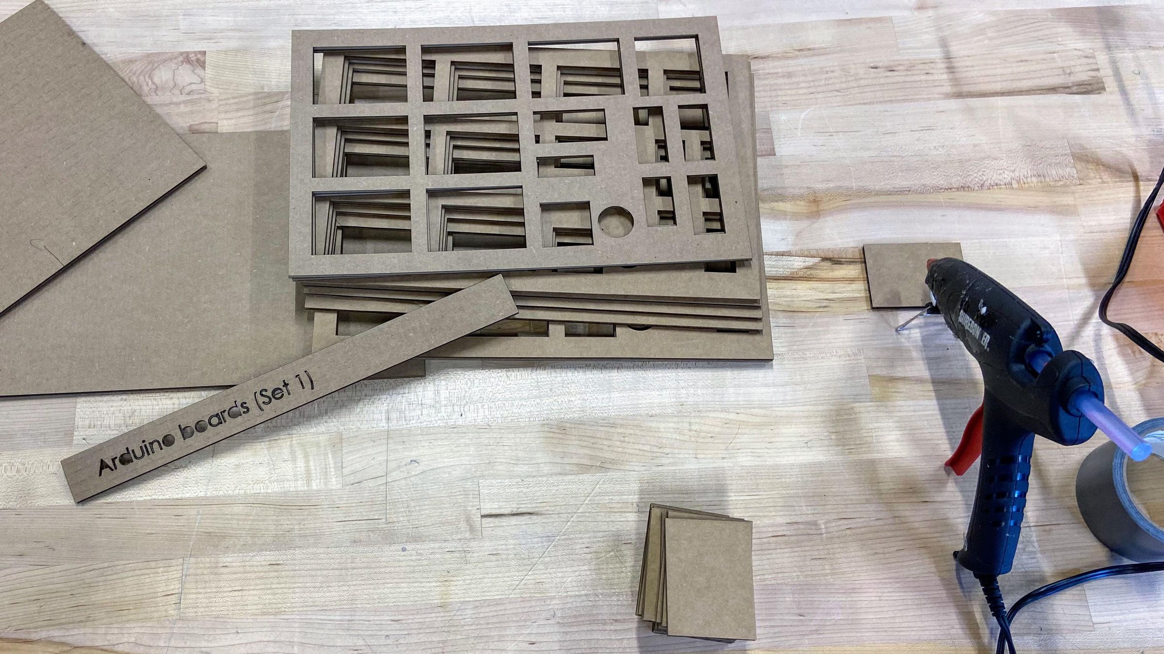 Laser-cut Cardboard Part Organizers : 10 Steps (with Pictures ...