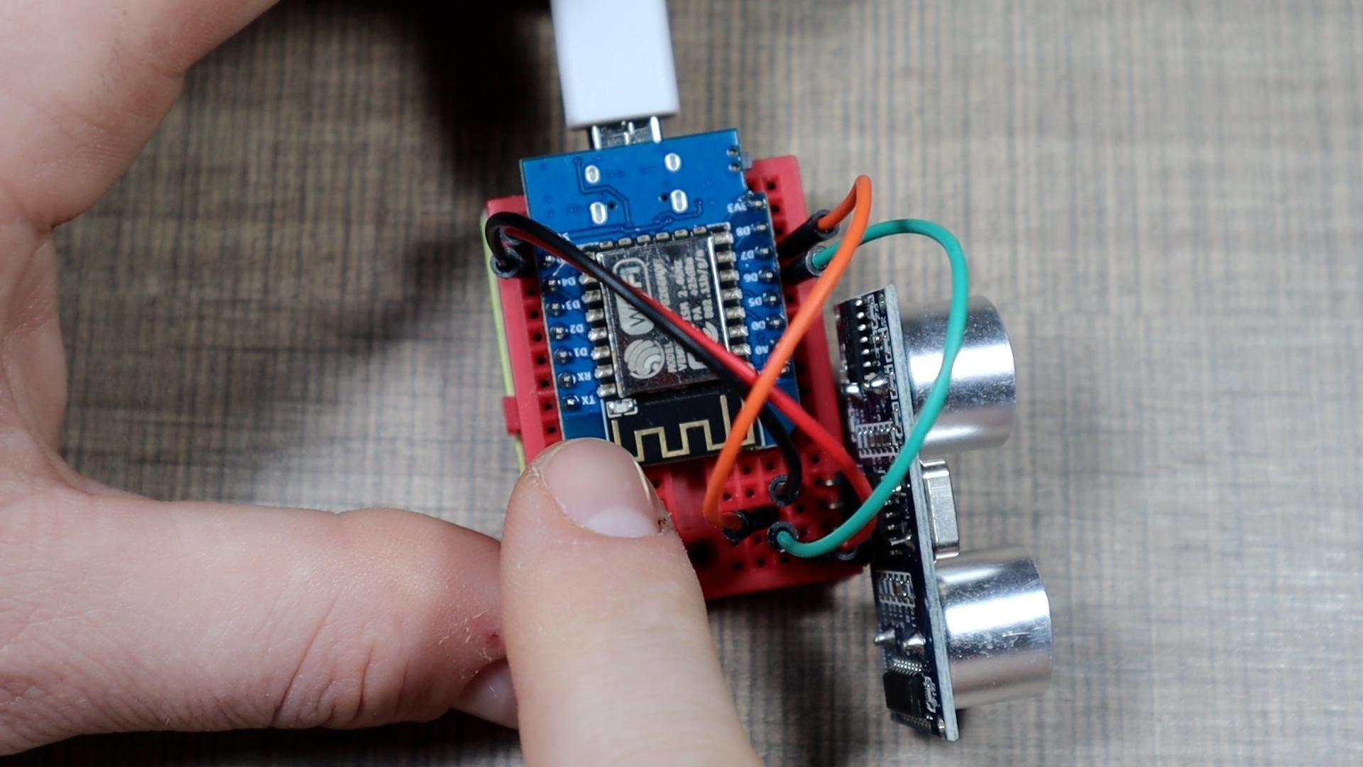 Pellet Level Monitor for Home Assistant With HC-SR04 and ESP8266 : 7 ...