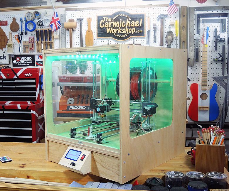 3D Printer Enclosure With Lights : 11 Steps (with Pictures) - Instructables