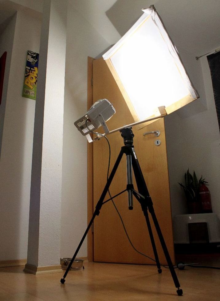 Studiolight With "softbox" on a Tripod : 5 Steps (with Pictures ...