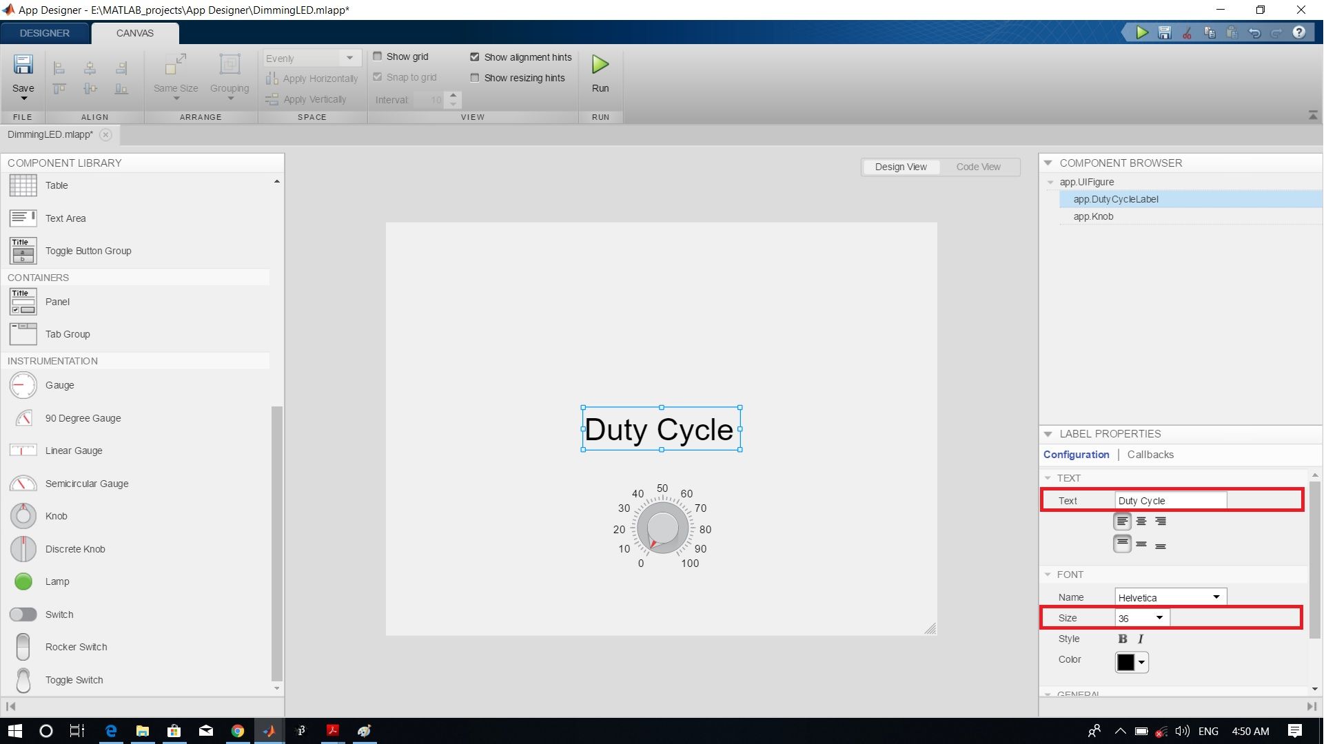 Using MATLAB App Designer With Arduino : 5 Steps - Instructables