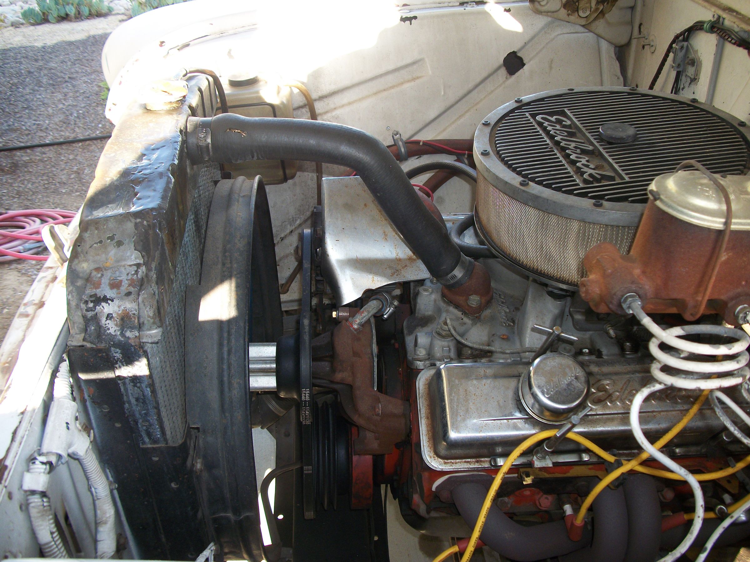How to Install a New Radiator in a 1957 Chevy Truck : 11 Steps (with ...