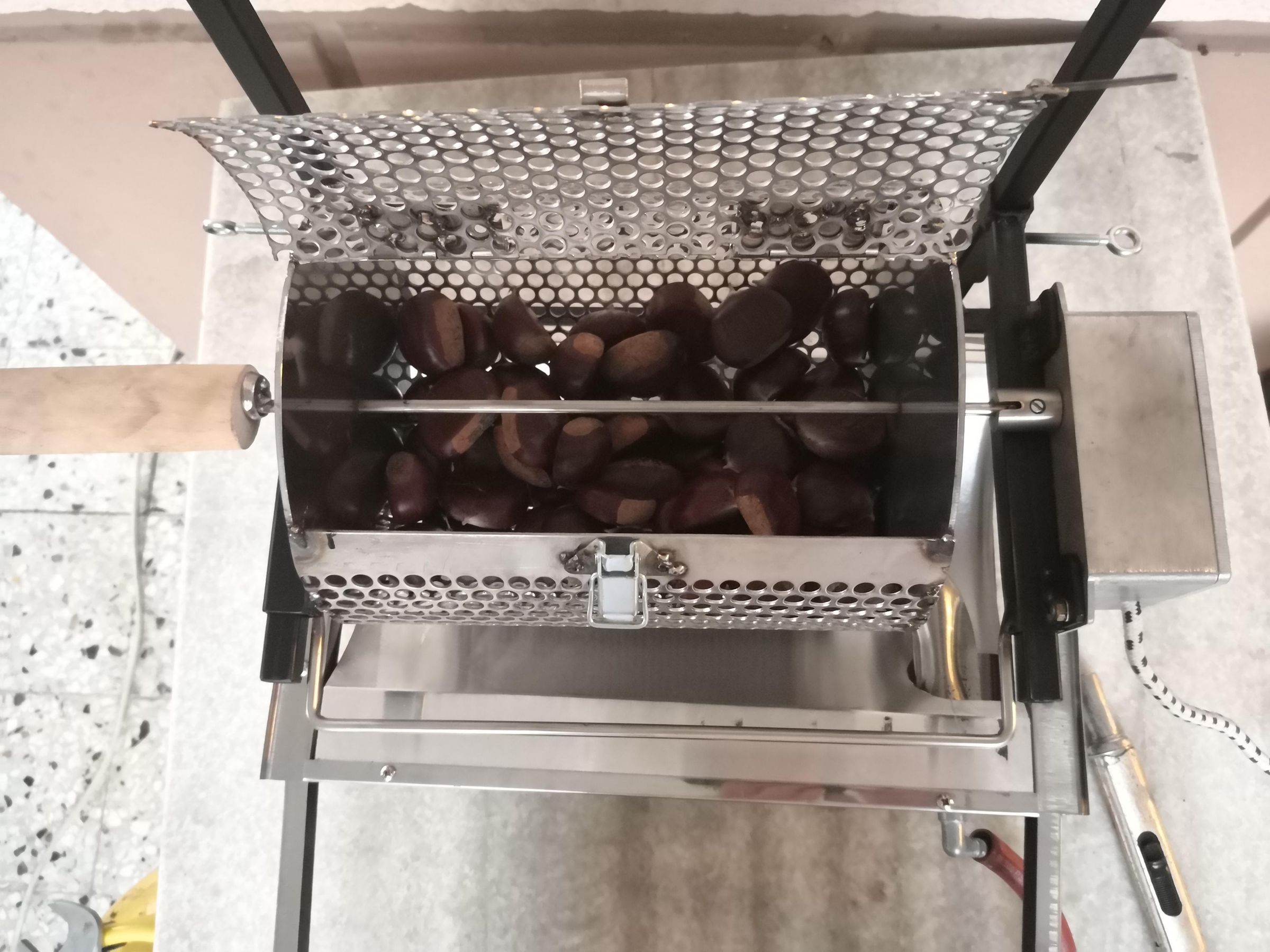 Automatic Chestnut Roasting Machine : 15 Steps (with Pictures ...