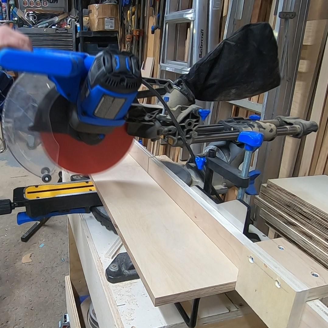 Simple Stop Block System for Miter Saws : 6 Steps (with Pictures ...
