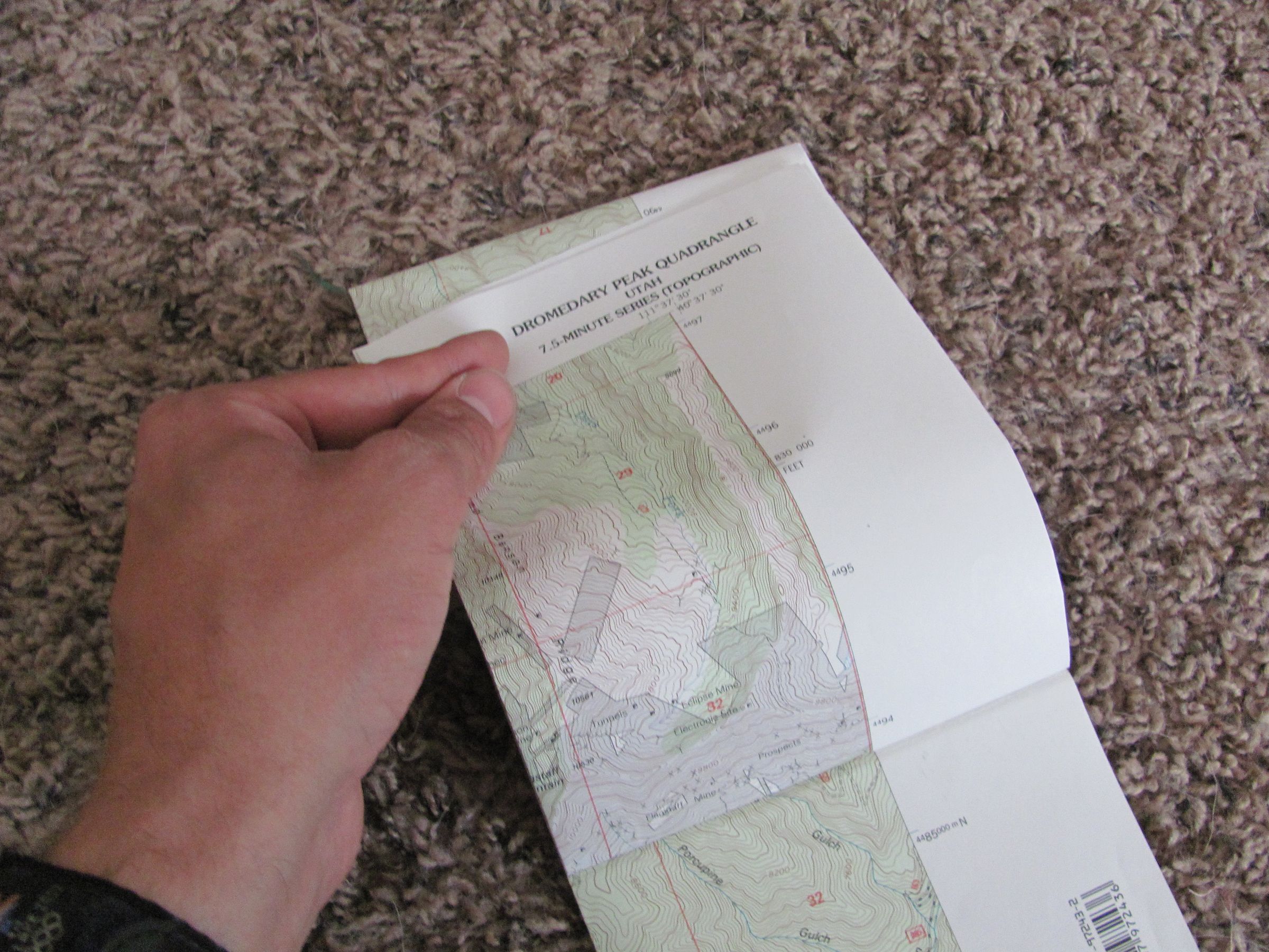 How to Fold a Topo Map : 5 Steps - Instructables