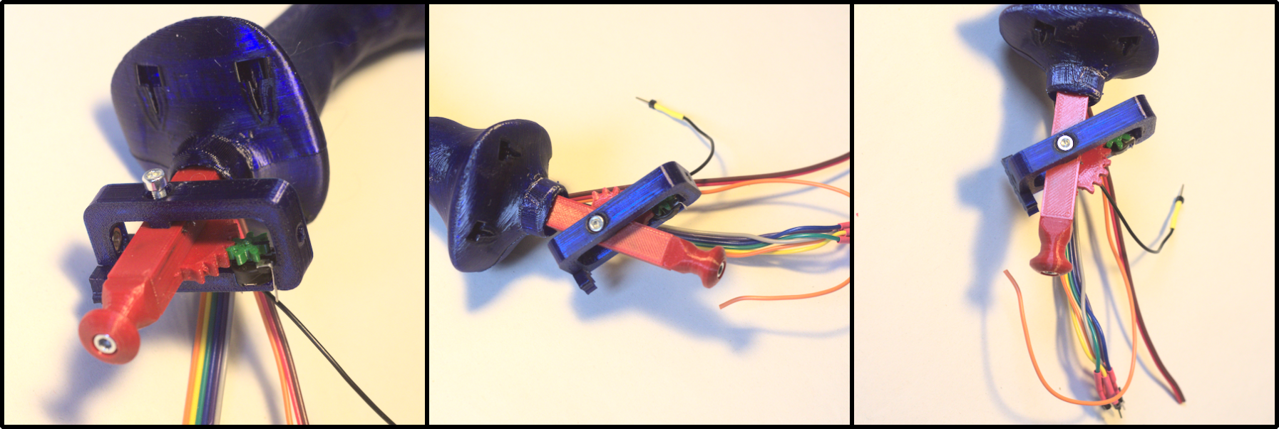 3D Printed USB Flight Controller / Joystick With Four Axes : 12 Steps ...