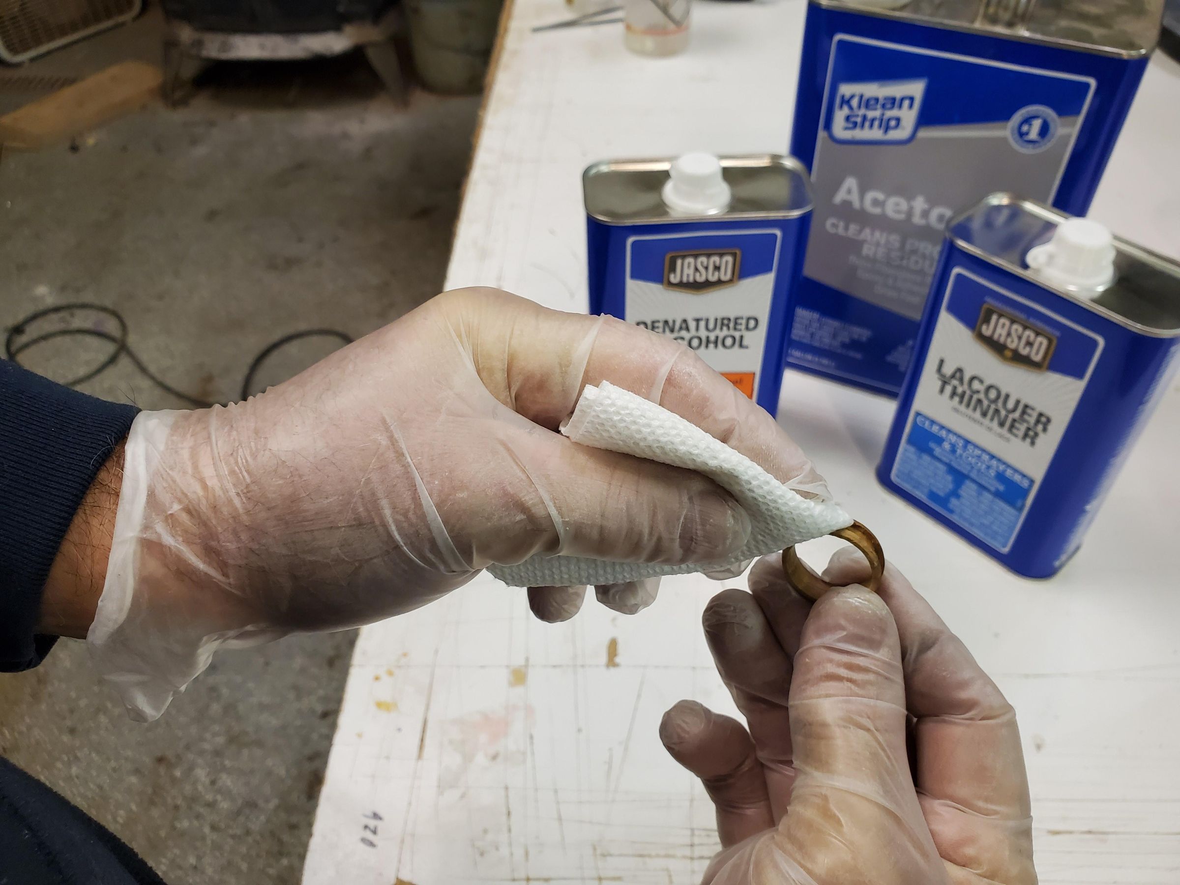 How to Inlay Opal in a Pre-Channeled Ring Using UV Resin : 25 Steps ...