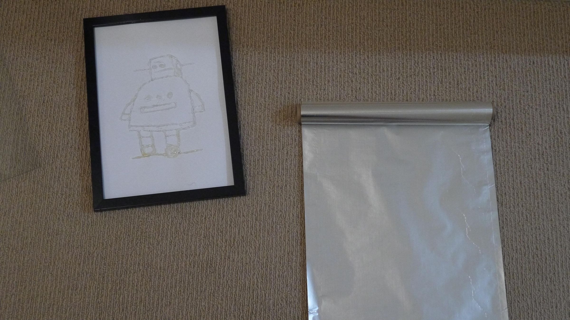 ~Tin Foil Robot Art~ : 5 Steps - Instructables