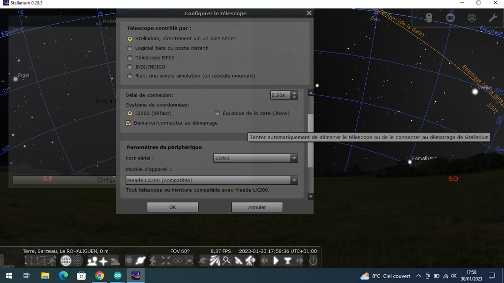 Control Your Telescope Using Stellarium And Arduino 12 Steps With 0411