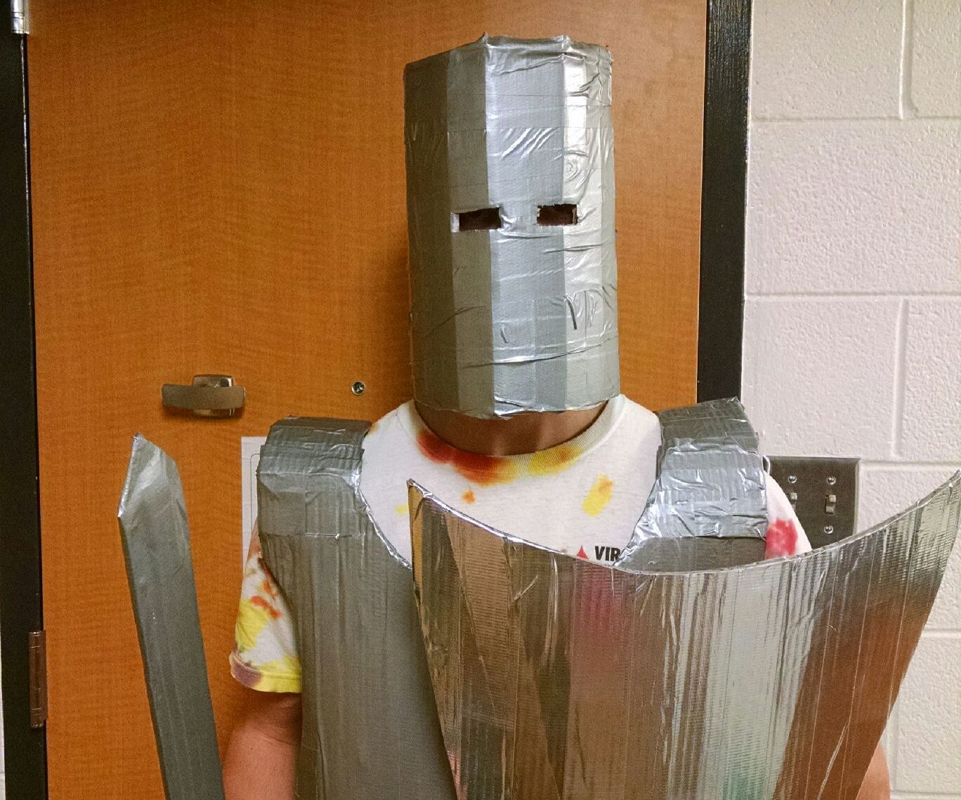Cardboard Knight Costume : 4 Steps (with Pictures) - Instructables