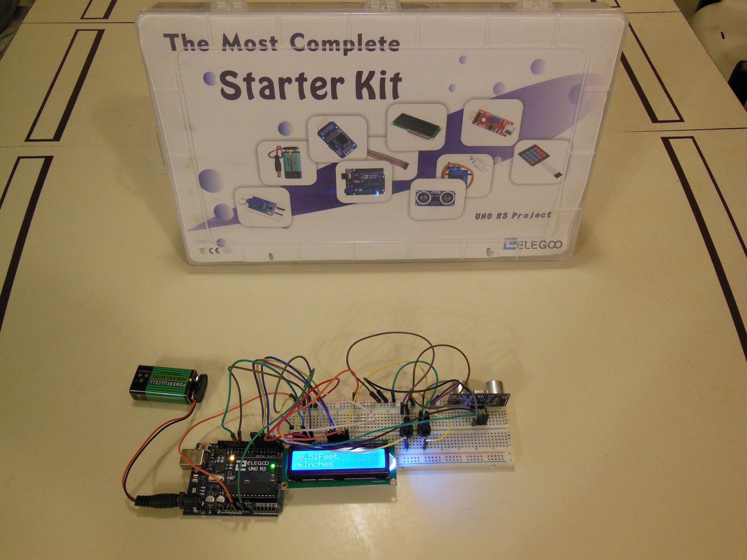 Arduino HC-SRo4 Ultrasonic Range Finder : 4 Steps - Instructables