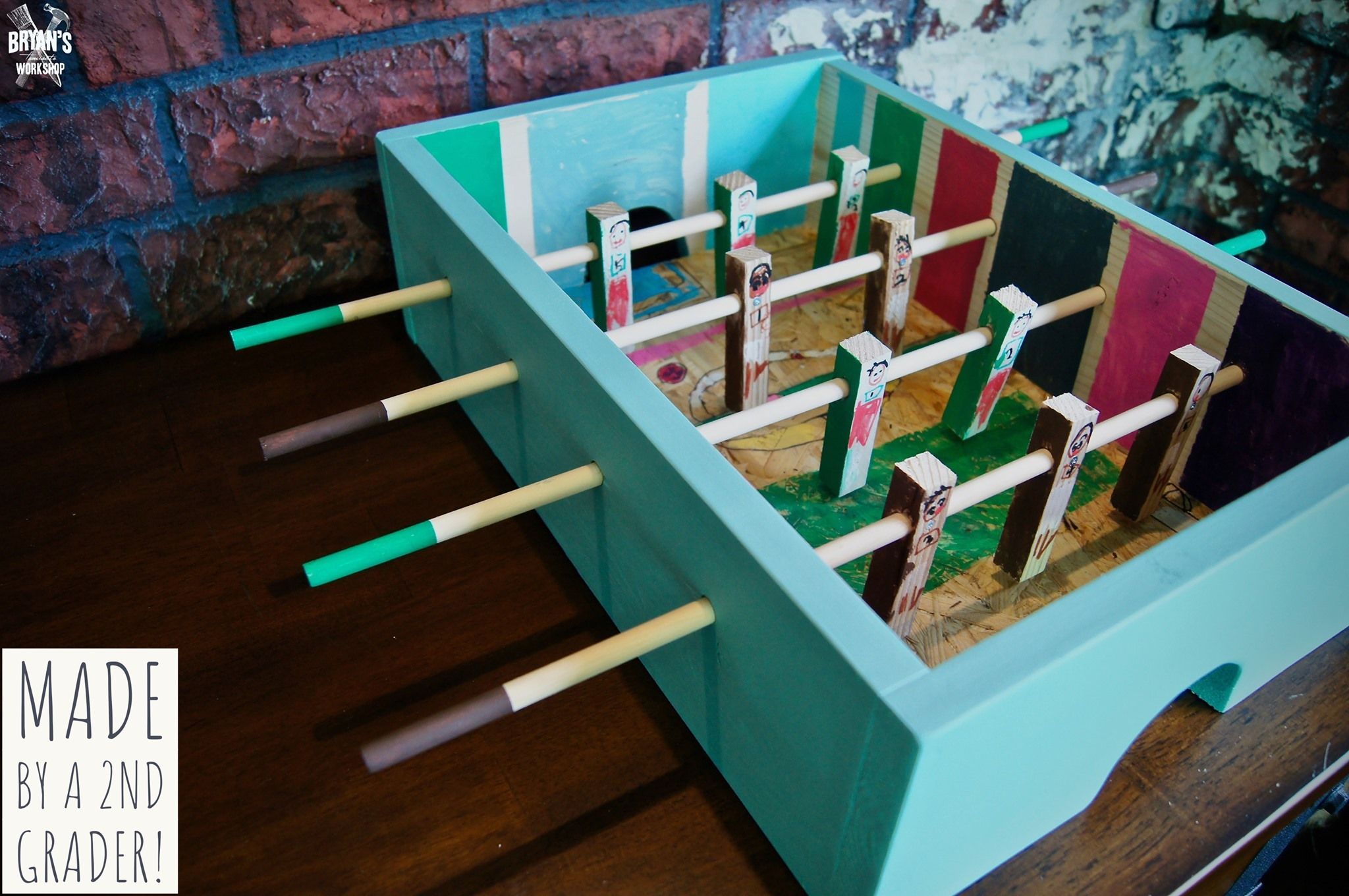 Mini Wooden Foosball Box Project! : 6 Steps (with Pictures) - Instructables