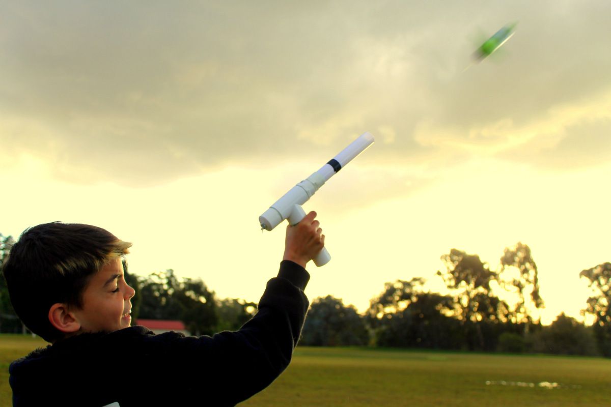 Gas Propelled Rocket Launcher : 14 Steps (with Pictures) - Instructables