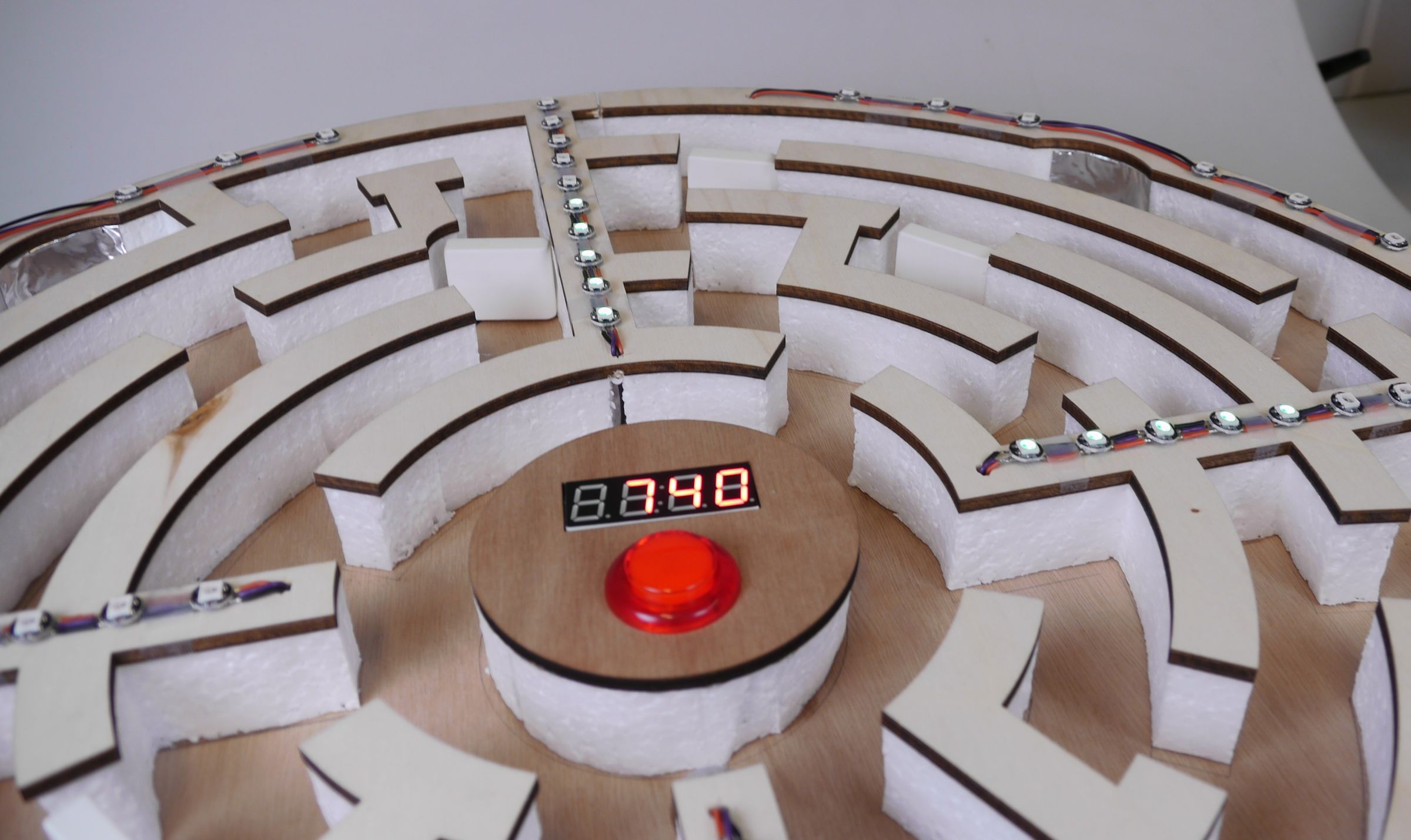 Maze Game (Arduino Mega + Leds) : 6 Steps (with Pictures) - Instructables