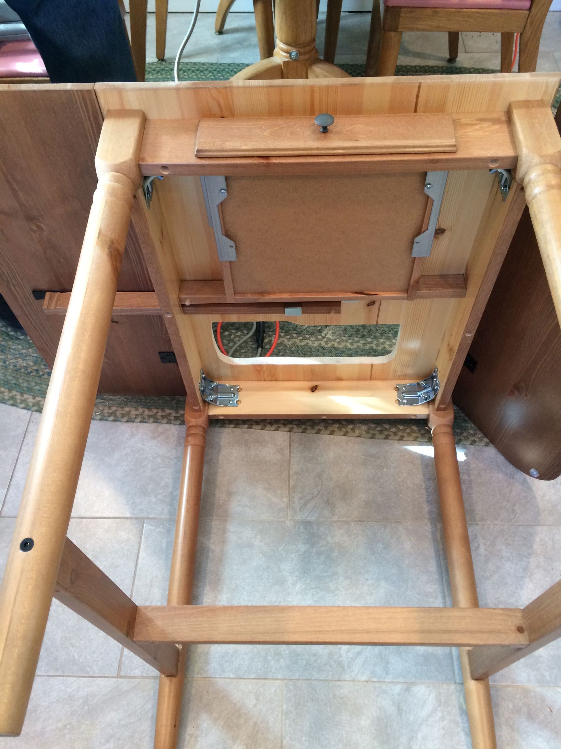 Sewing Machine Table Out of Ikea Ingatorp - Instructables