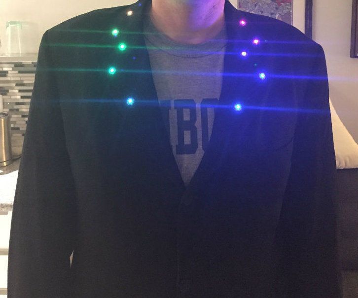 NeoPixel LED Coat : 6 Steps (with Pictures) - Instructables