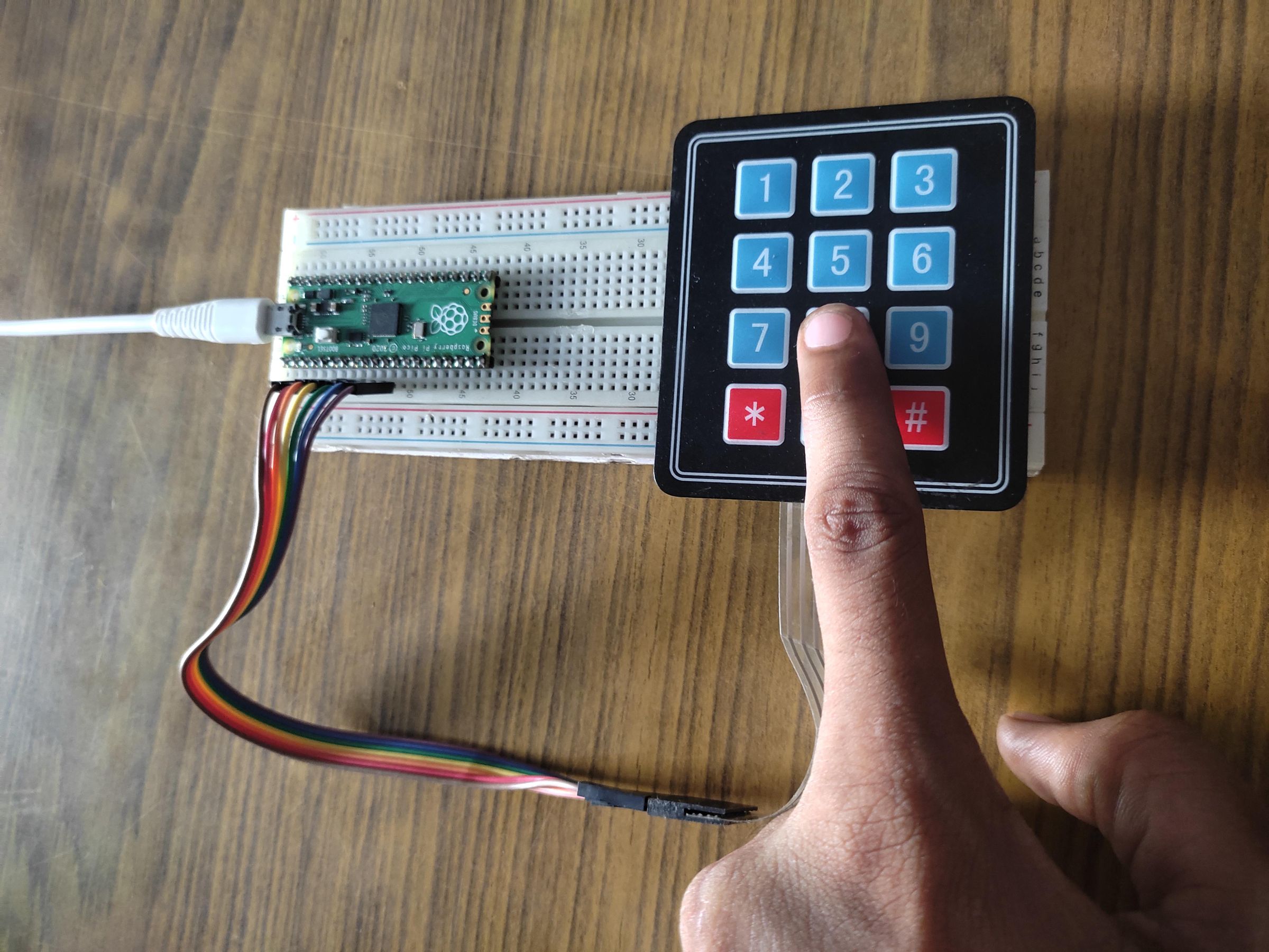 Raspberry Pi Pico and 4x3 Keypad - Instructables