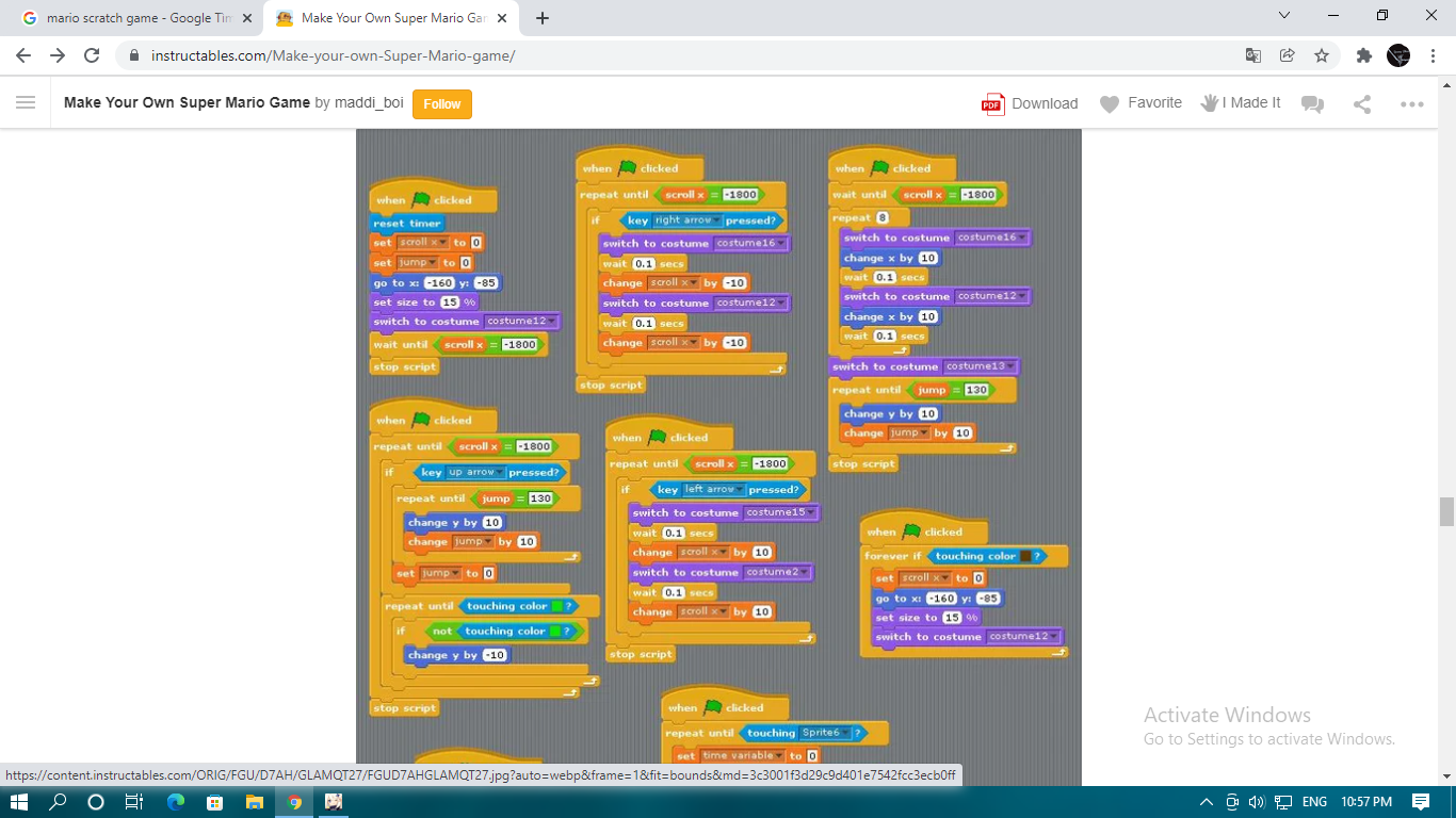 Make Your Own Super Mario Game : 6 Steps - Instructables