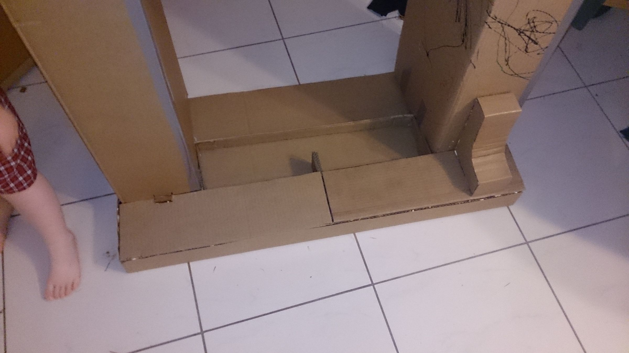 Decorative Cardboard Fireplace : 7 Steps - Instructables