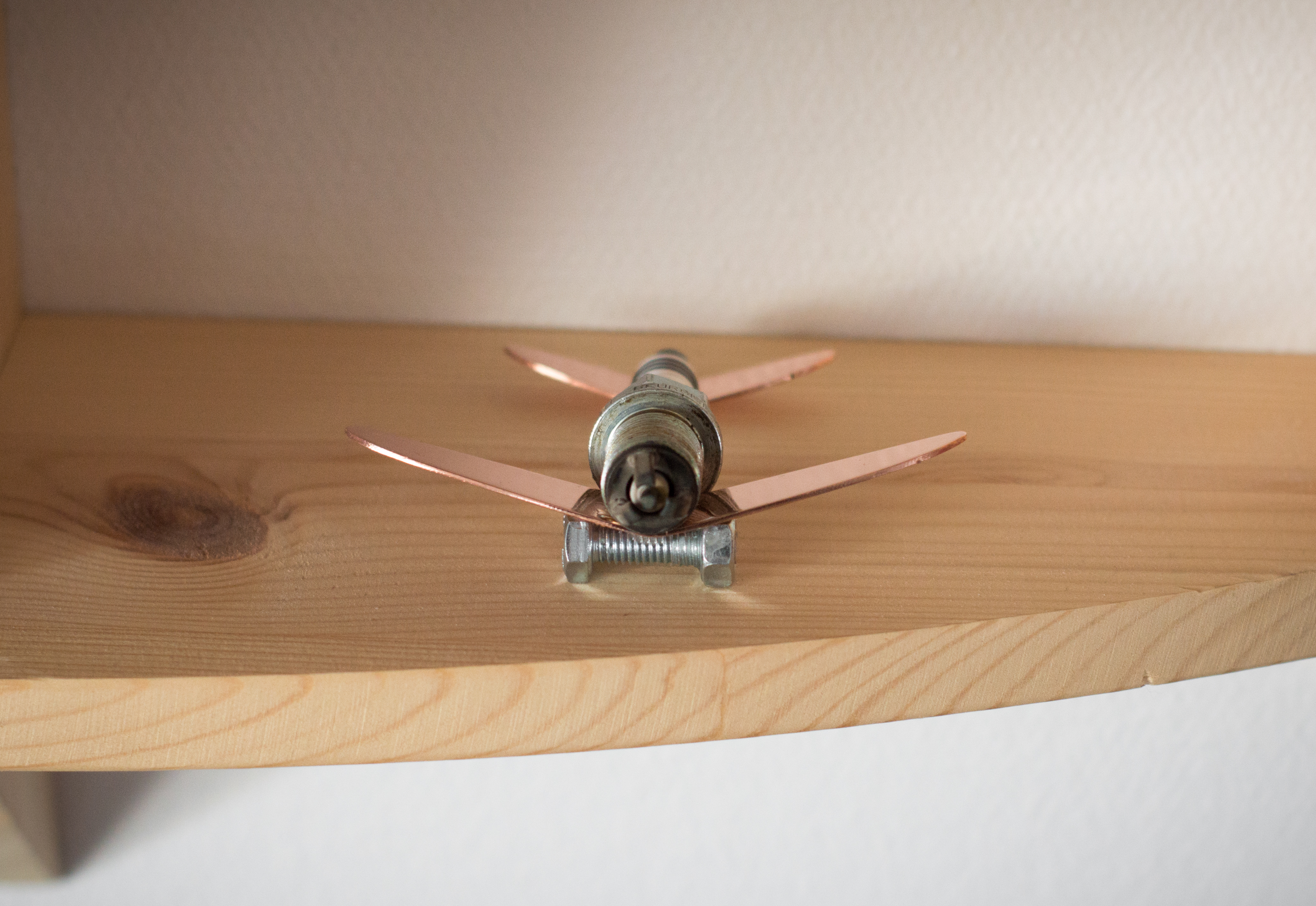 No-Weld Spark Plug Aeroplane : 9 Steps (with Pictures) - Instructables