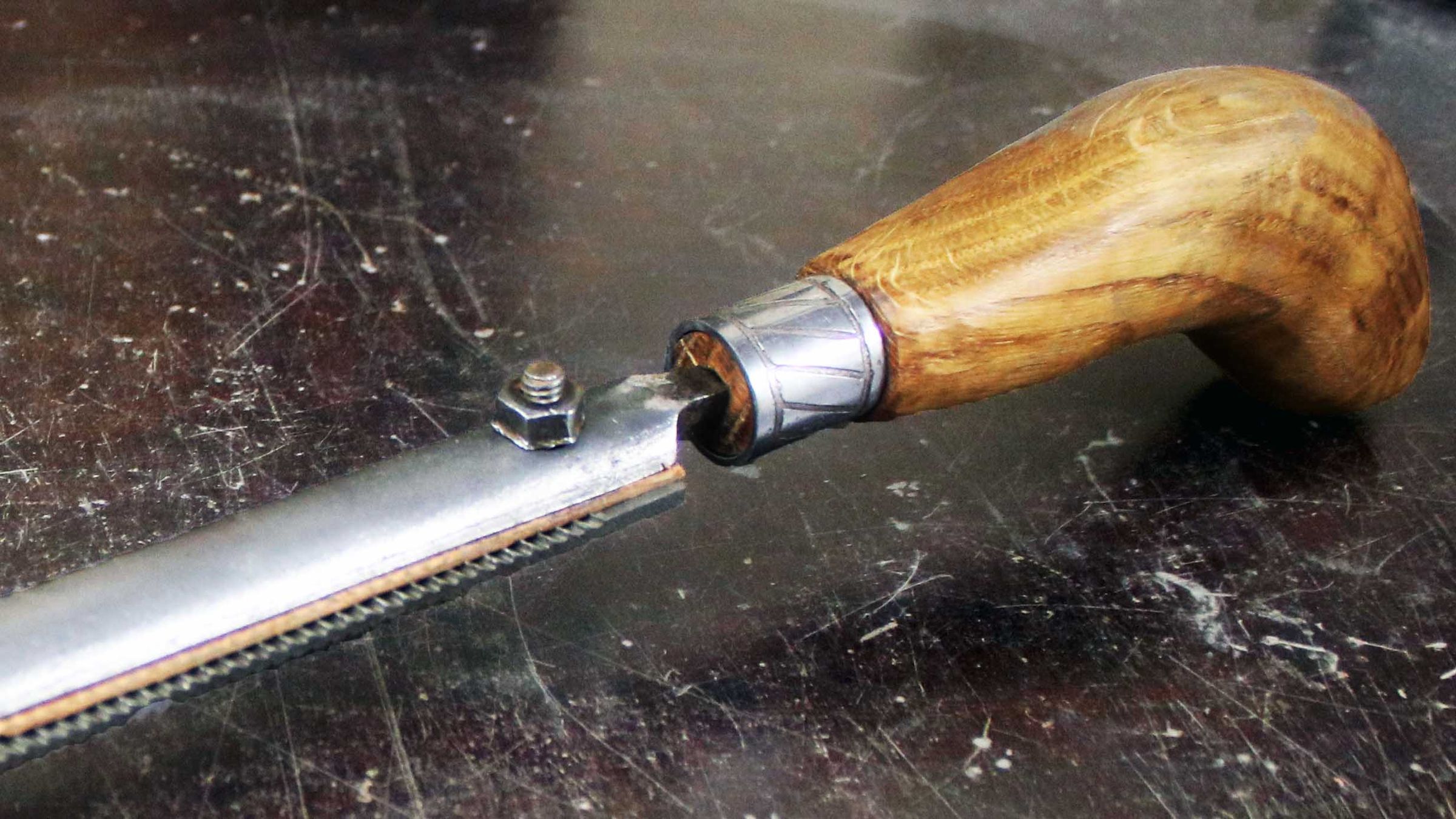 Restoring Rusty File and Making a New Handle With Electroetching : 4 ...