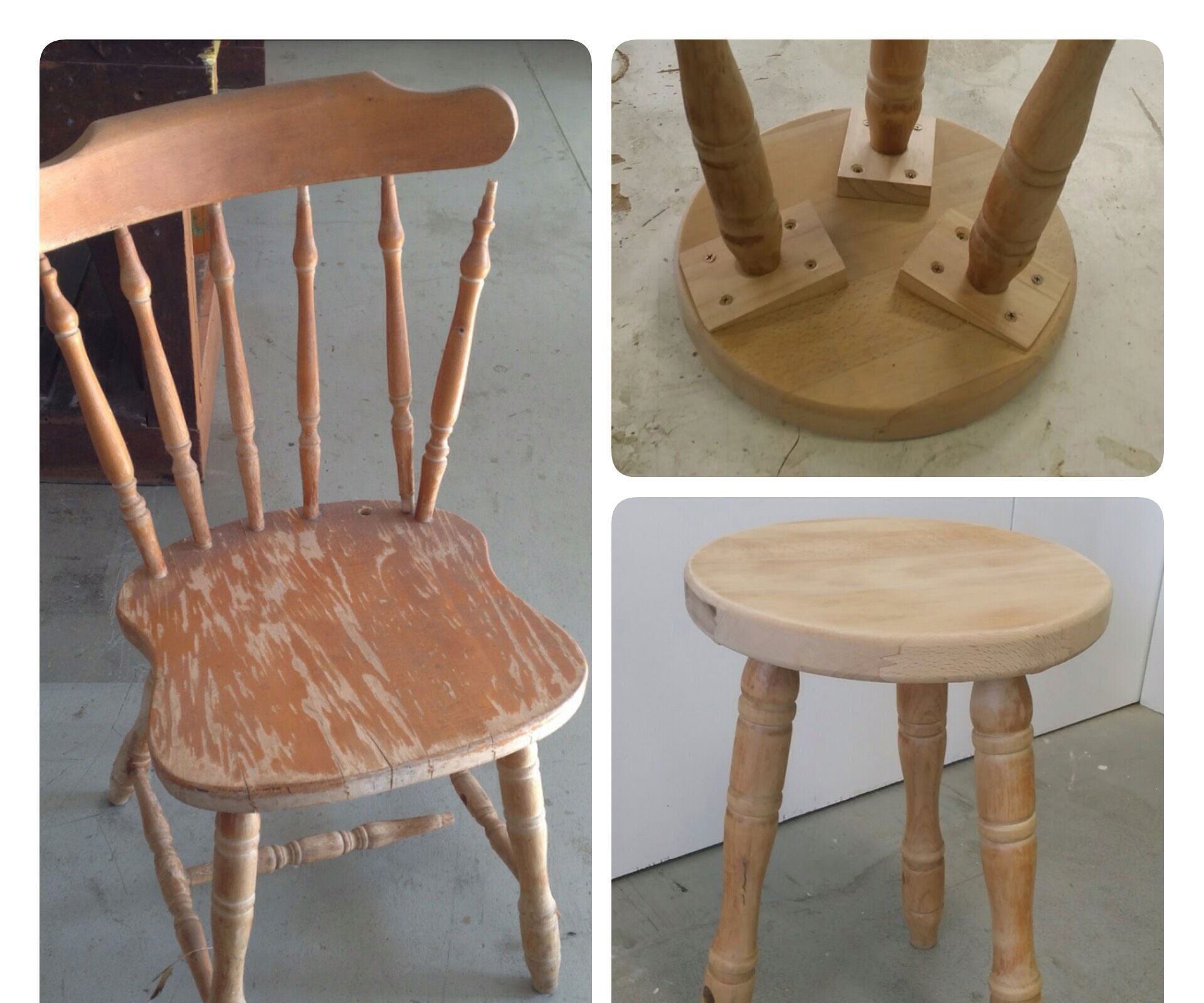 Recycled Chair Leg Stools : 8 Steps (with Pictures) - Instructables