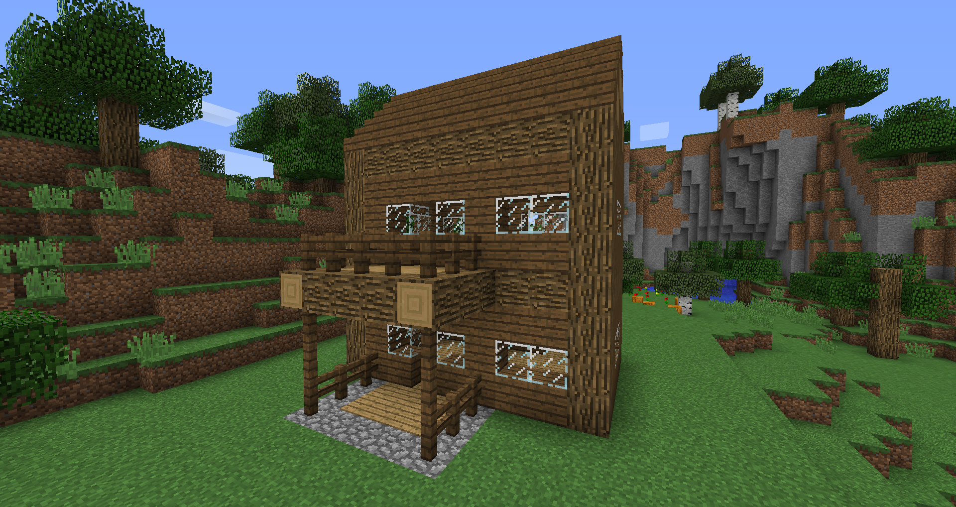 Minecraft Wood Cabin