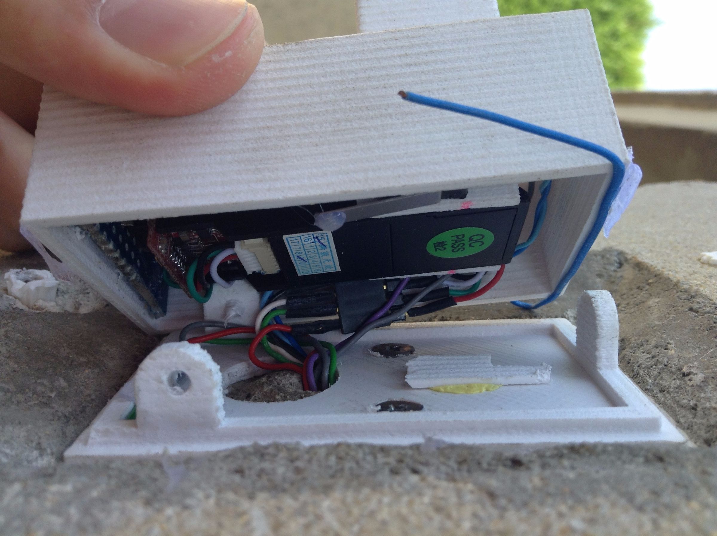 Fingerprint Lock - Unbreakable Garage Door (Electronic and Mechanic ...