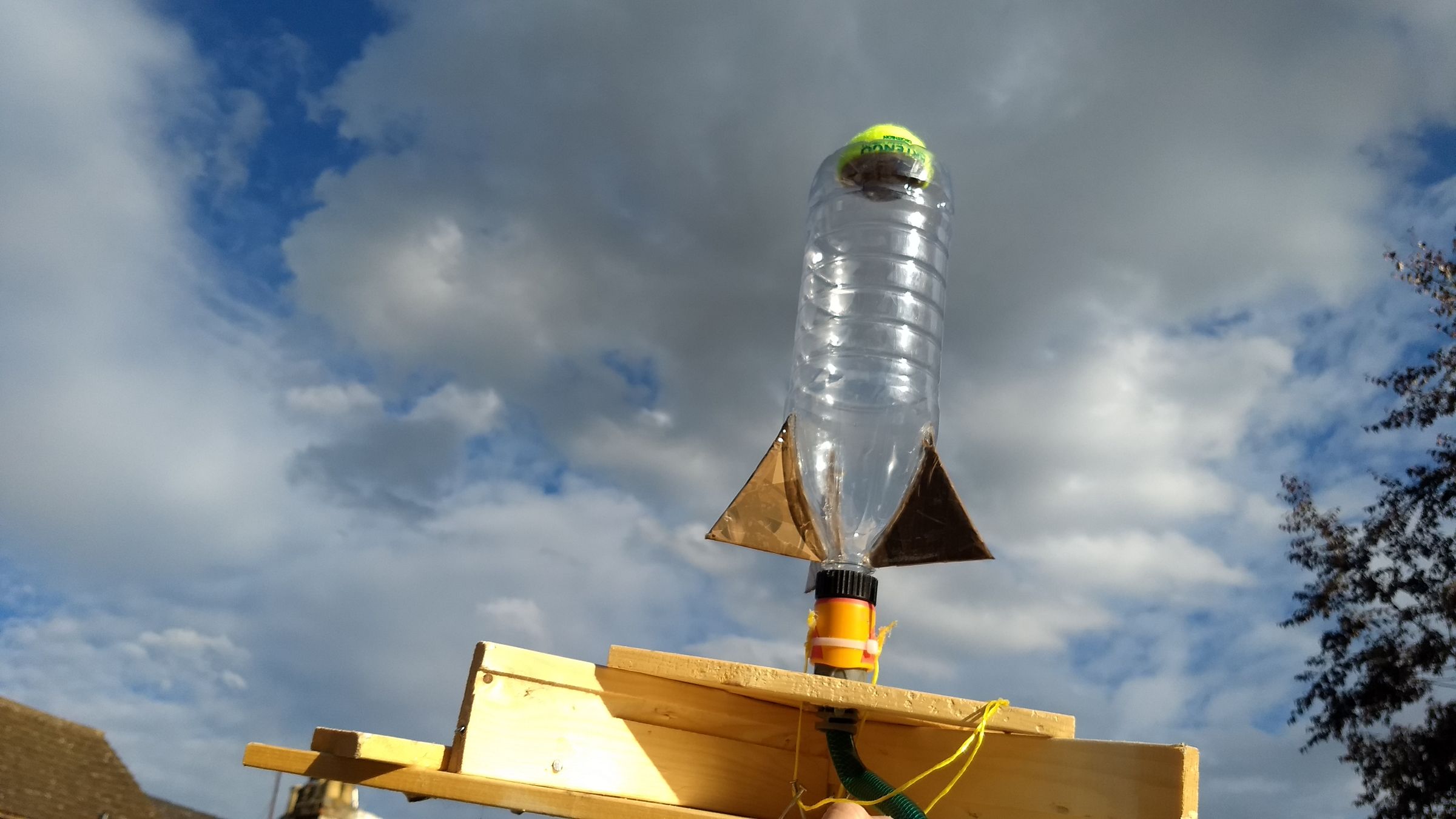 How to Make a Simplified Water Rocket : 5 Steps (with Pictures ...
