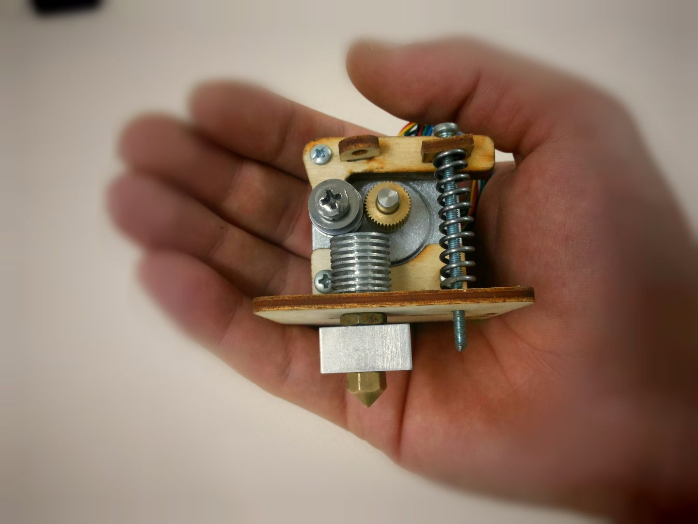 Print With Advanced Filaments | DIY Simple Low Cost Extruder : 3 Steps ...