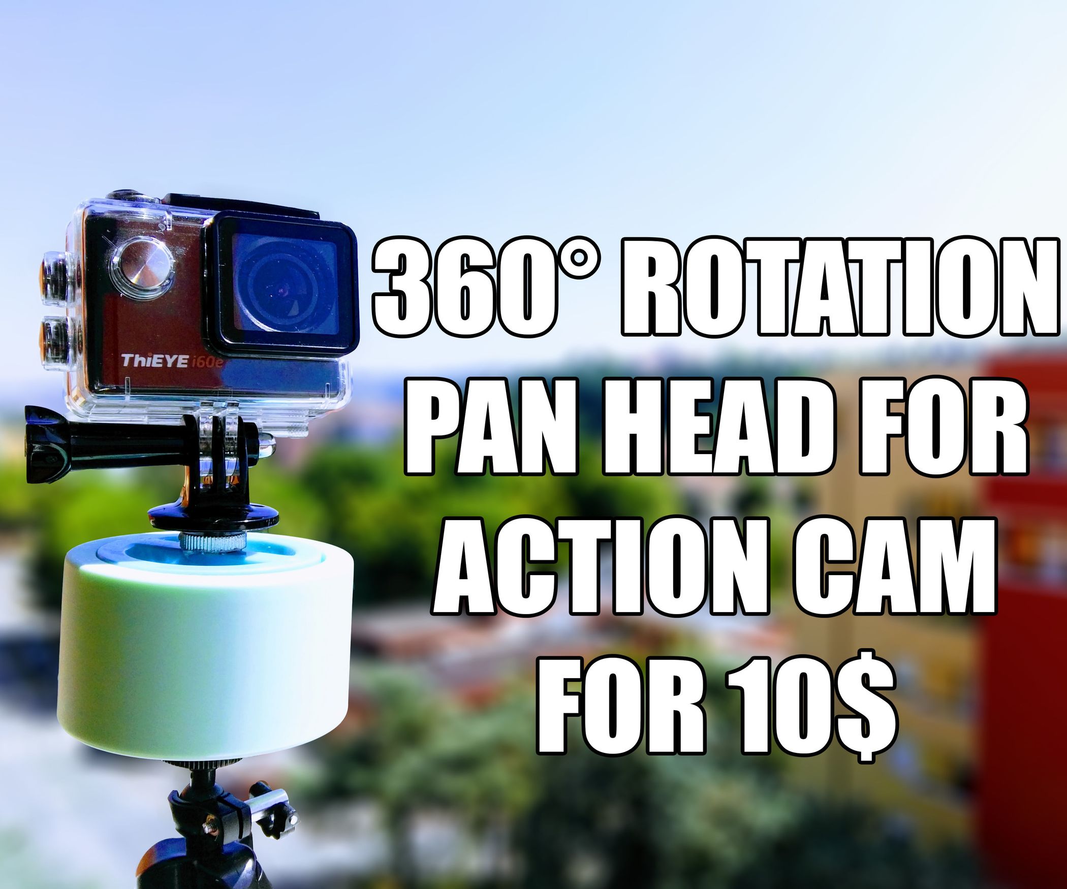 10$ - 15min - Pan Head for Action Cam : 6 Steps (with Pictures ...