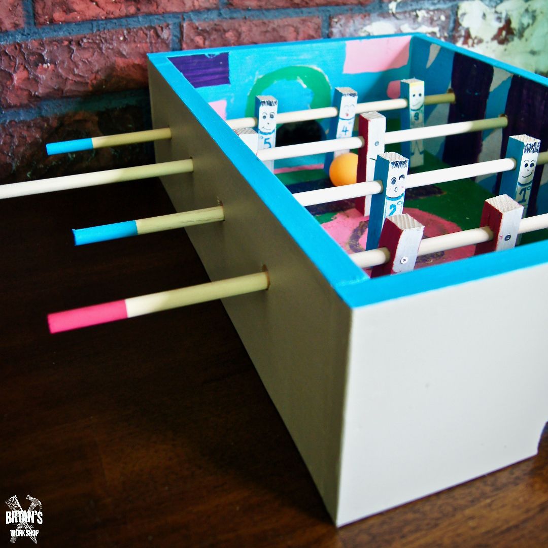 Mini Wooden Foosball Box Project! : 6 Steps (with Pictures) - Instructables