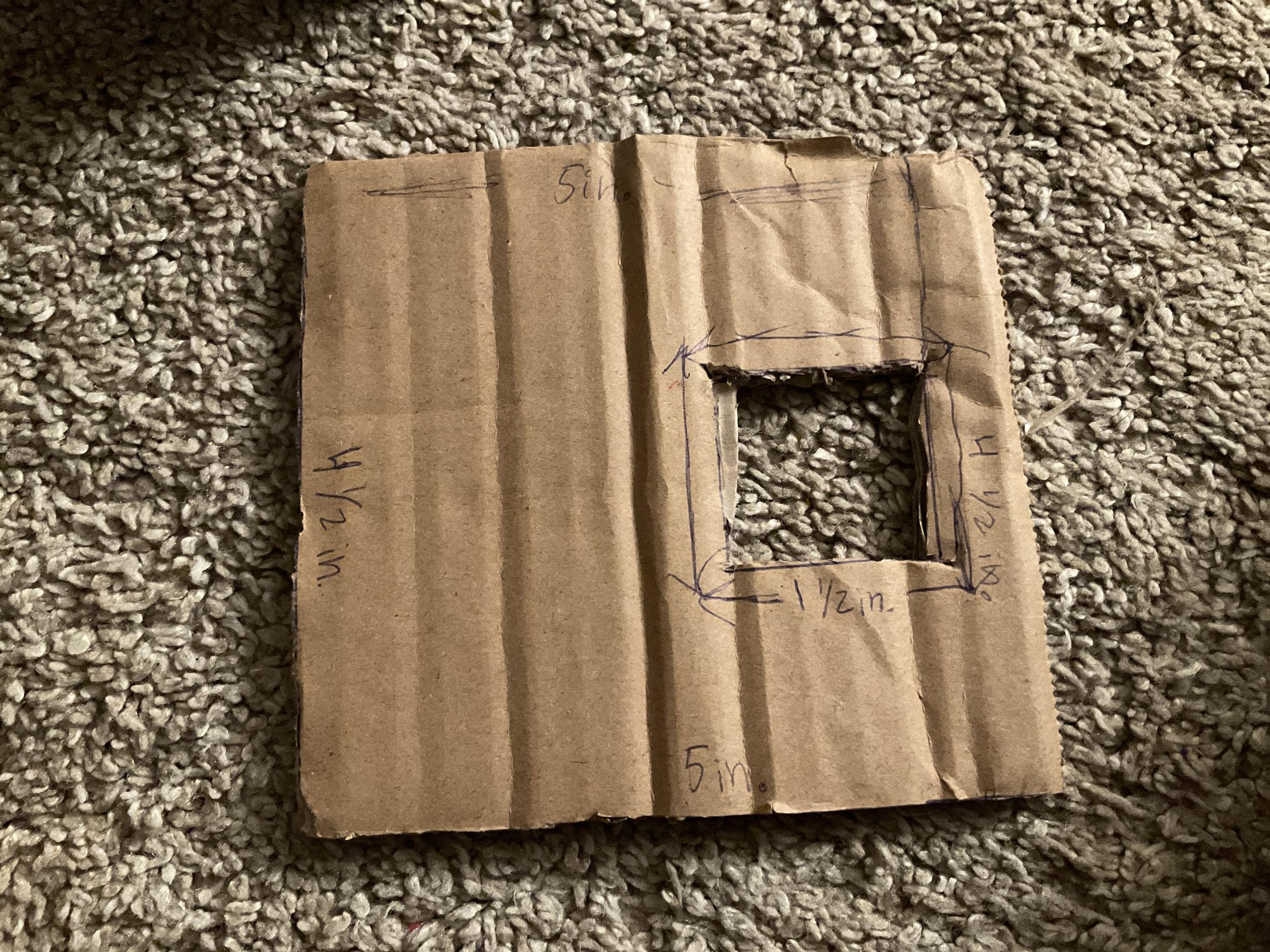 Simple Cardboard House Tissue Box!! (In Five Steps!) : 5 Steps ...