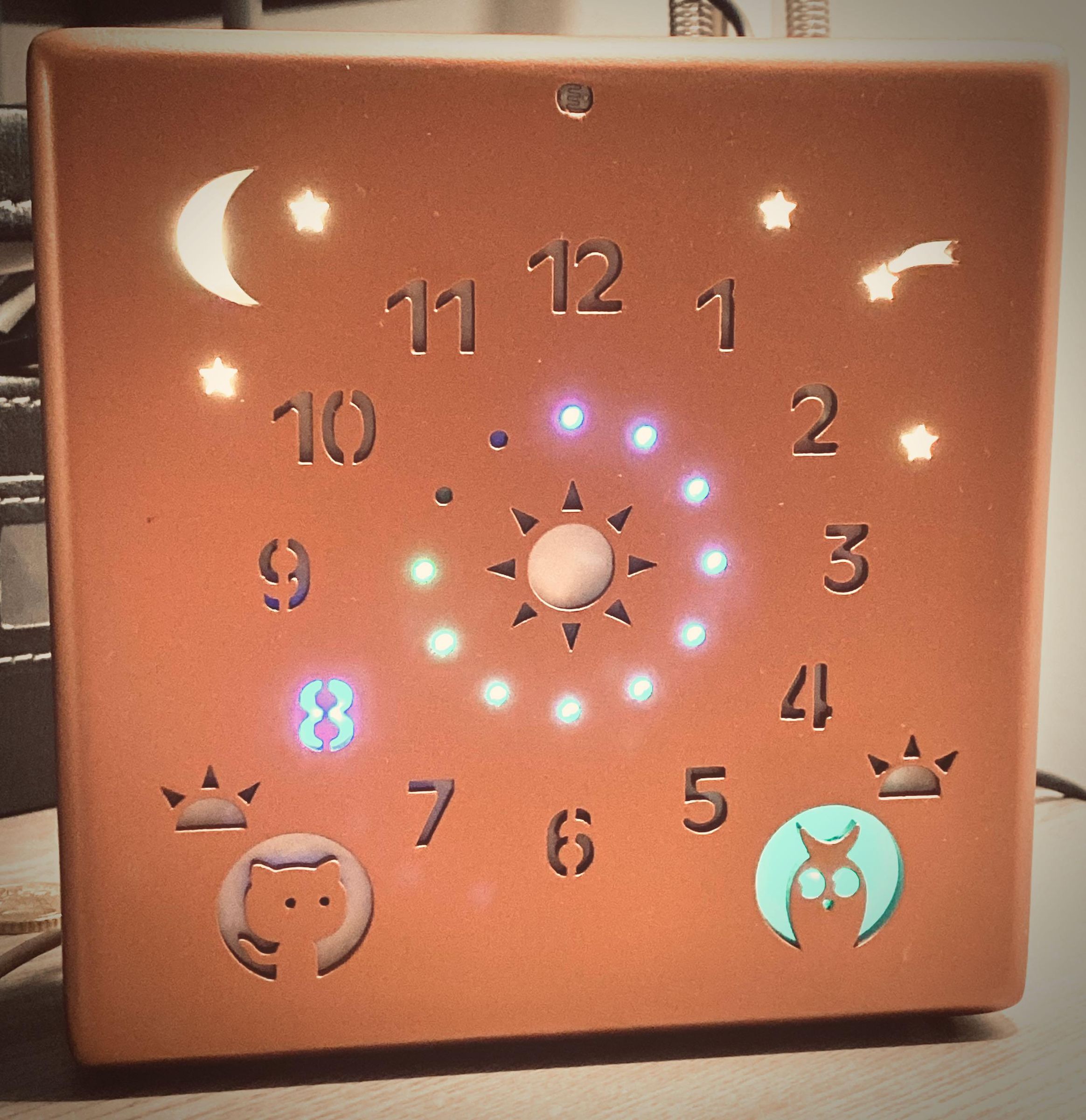 The Kid Clock / Une Horloge Pour Les Petits (Bilingue) : 8 Steps (with ...
