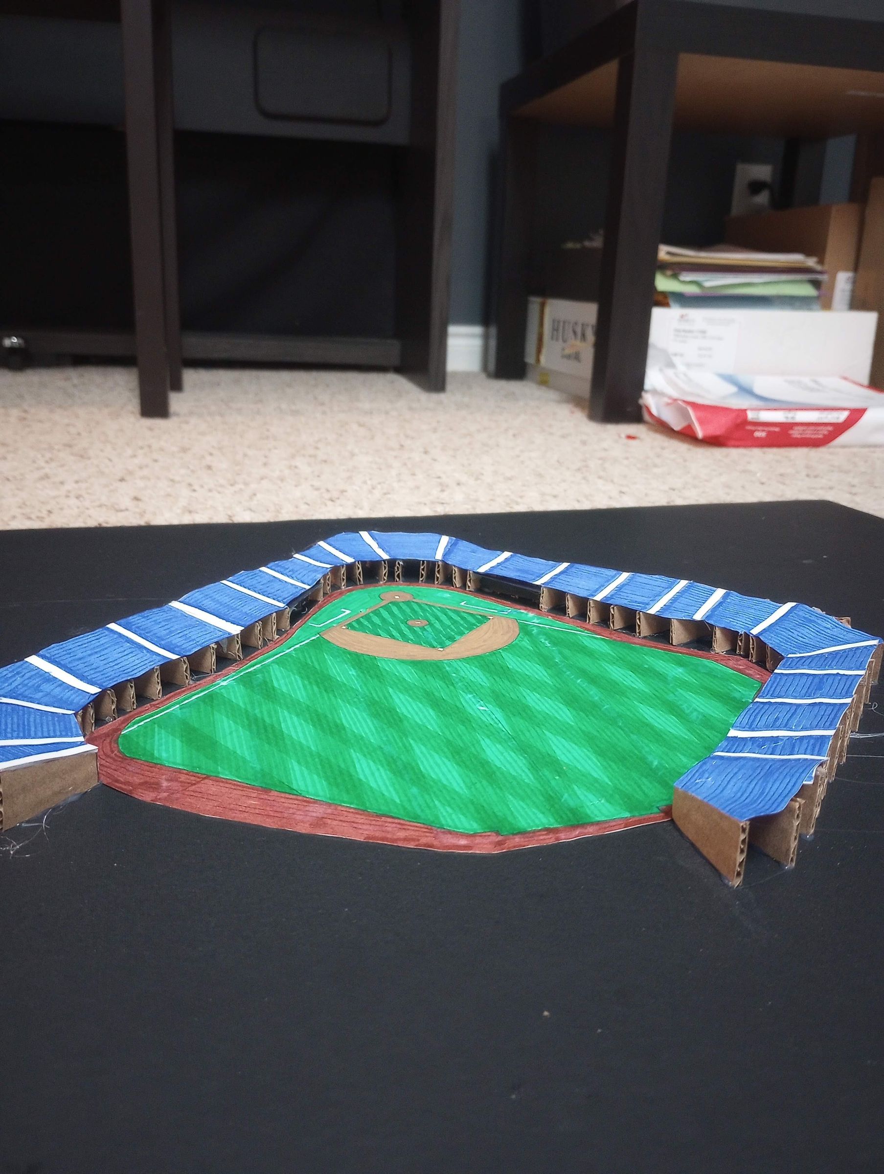 Cardboard MLB Stadium : 39 Steps (with Pictures) - Instructables
