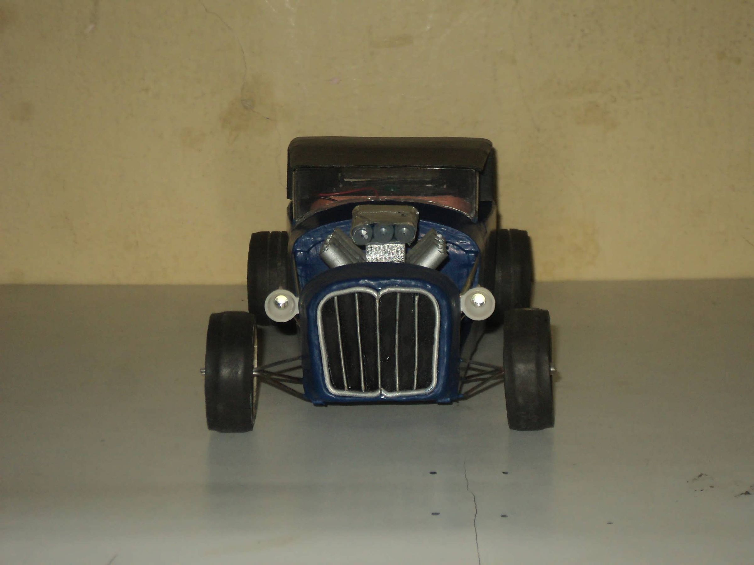 Homemade Hot Rod Vintage Car Model : 12 Steps (with Pictures ...