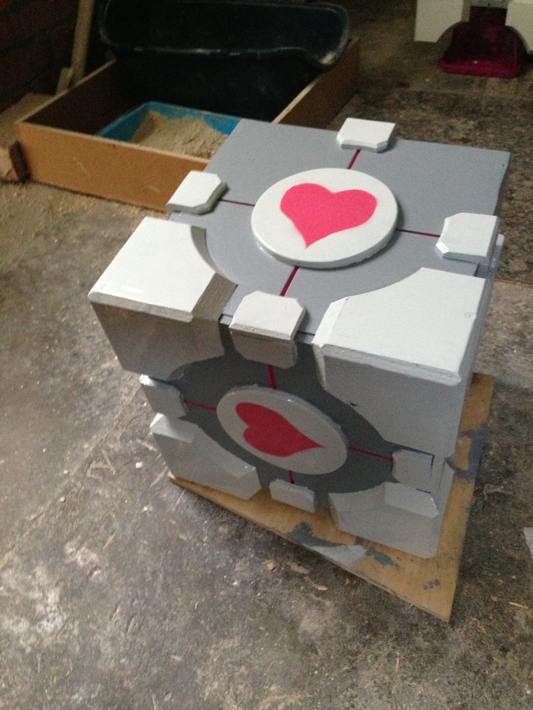 Portal Companion Cube : 14 Steps (with Pictures) - Instructables