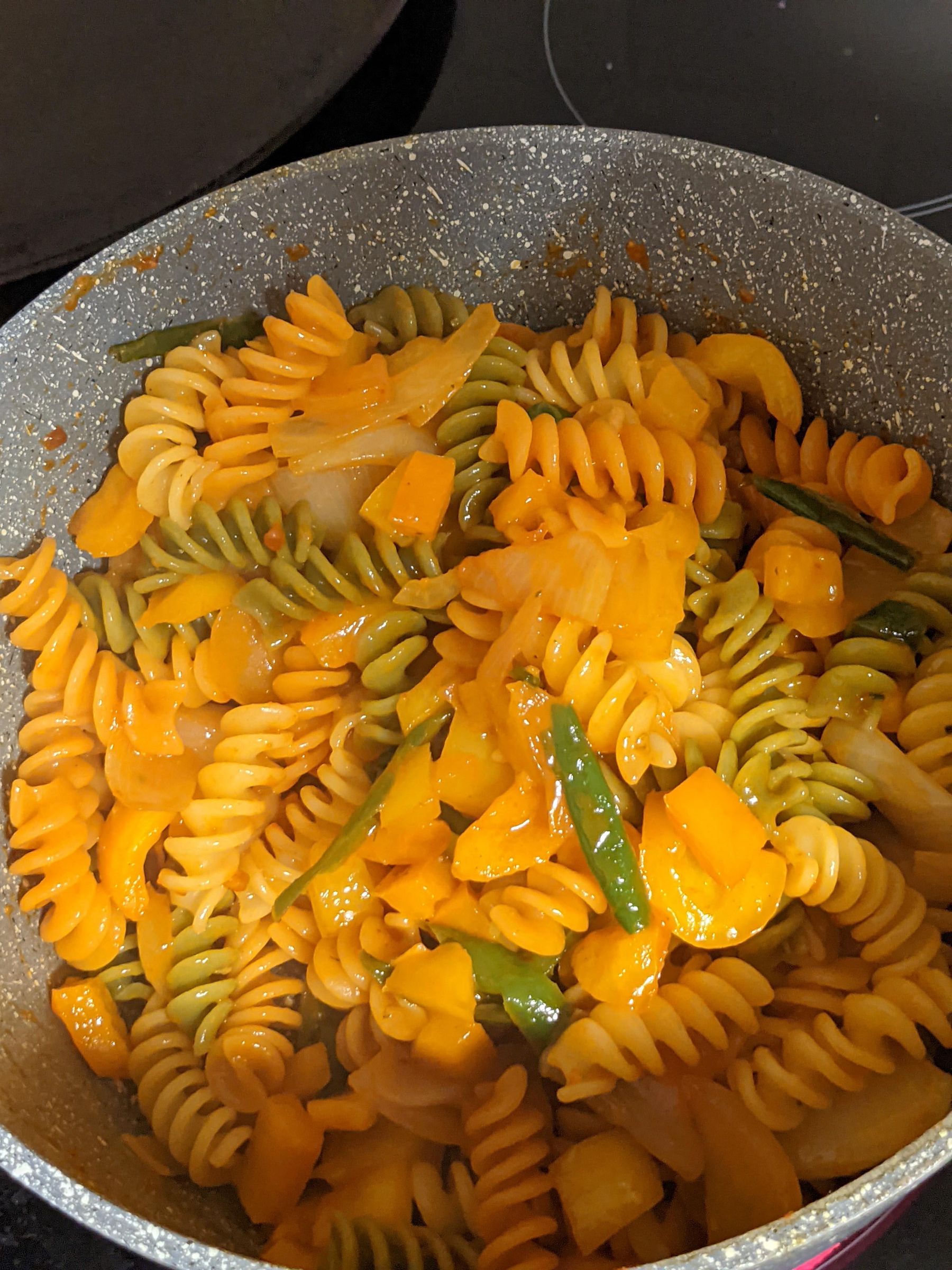 Fried Paneer Tricolor Pasta : 4 Steps (with Pictures) - Instructables