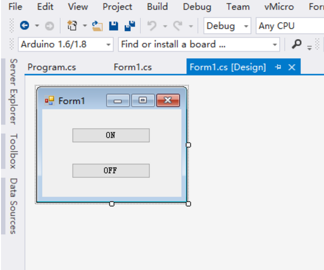 C Arduino Gui To Control The Led 4 Steps Instructables 