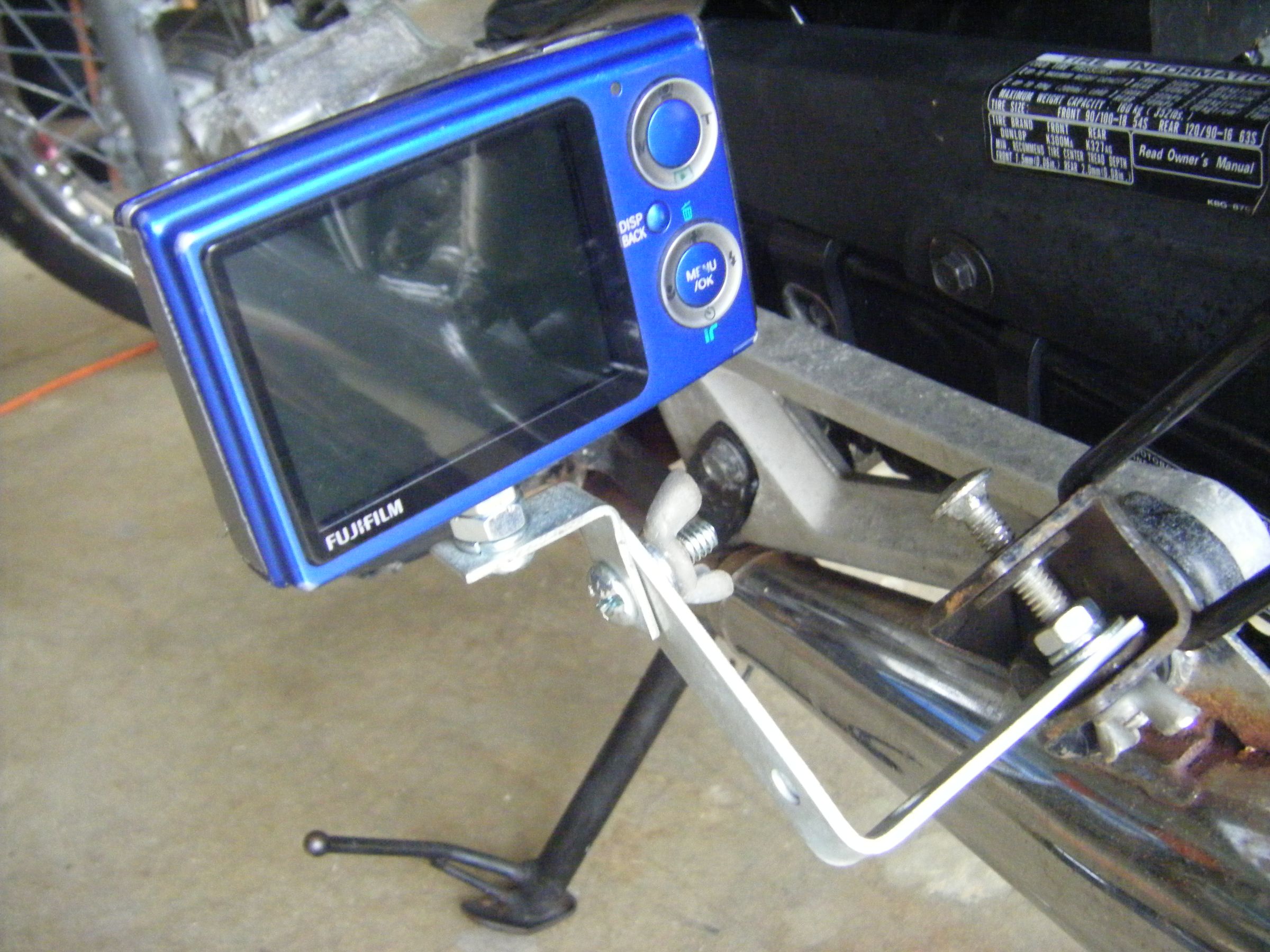 Motorcycle Rear Footpeg Camera Mount : 4 Steps (with Pictures ...