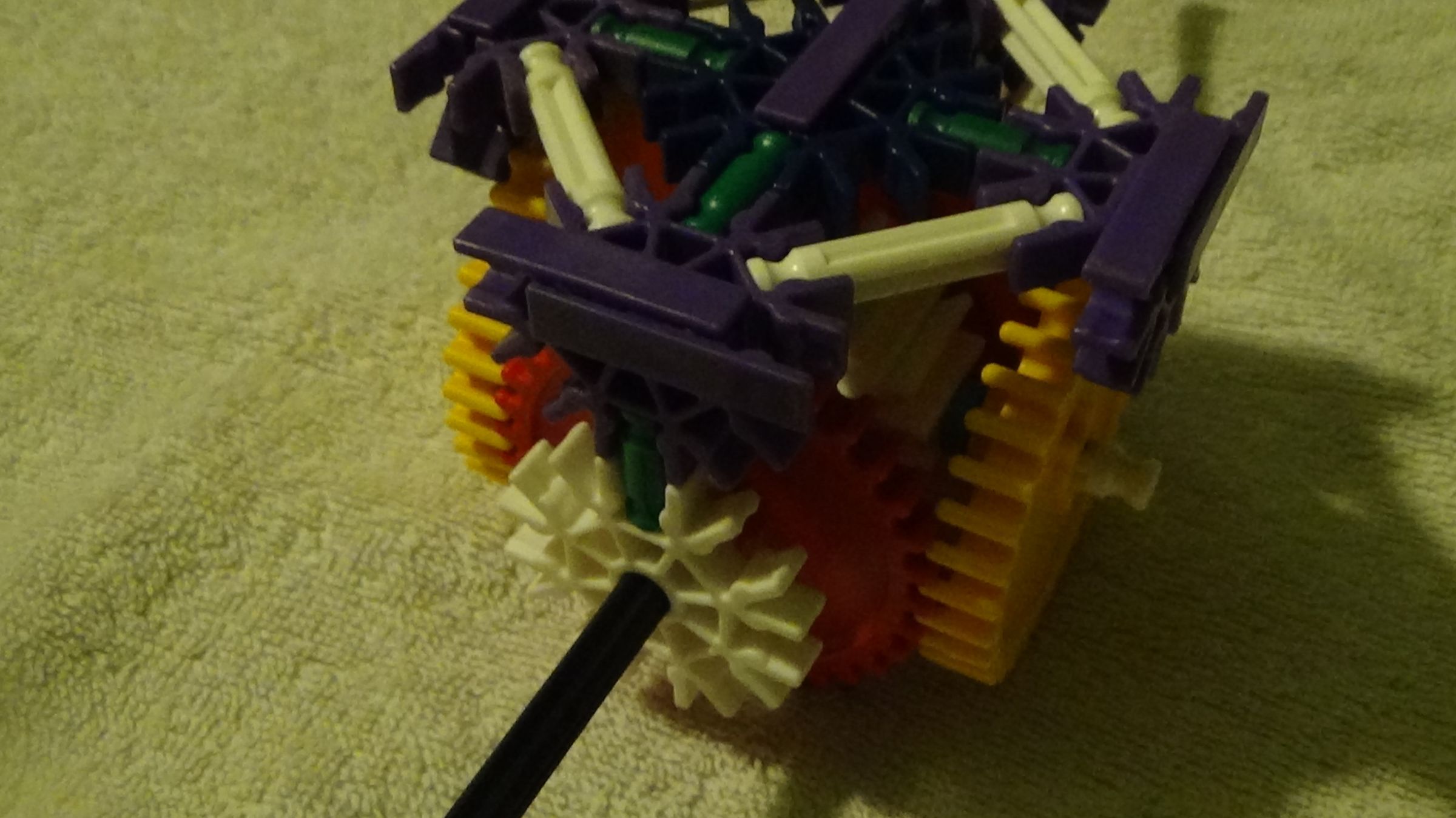 K'nex Flywheel Ball Launcher (by Austron) Instructions : 9 Steps ...