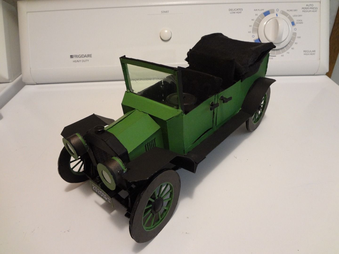 Classic Convertible Cardboard Electric Car. : 16 Steps (with Pictures ...