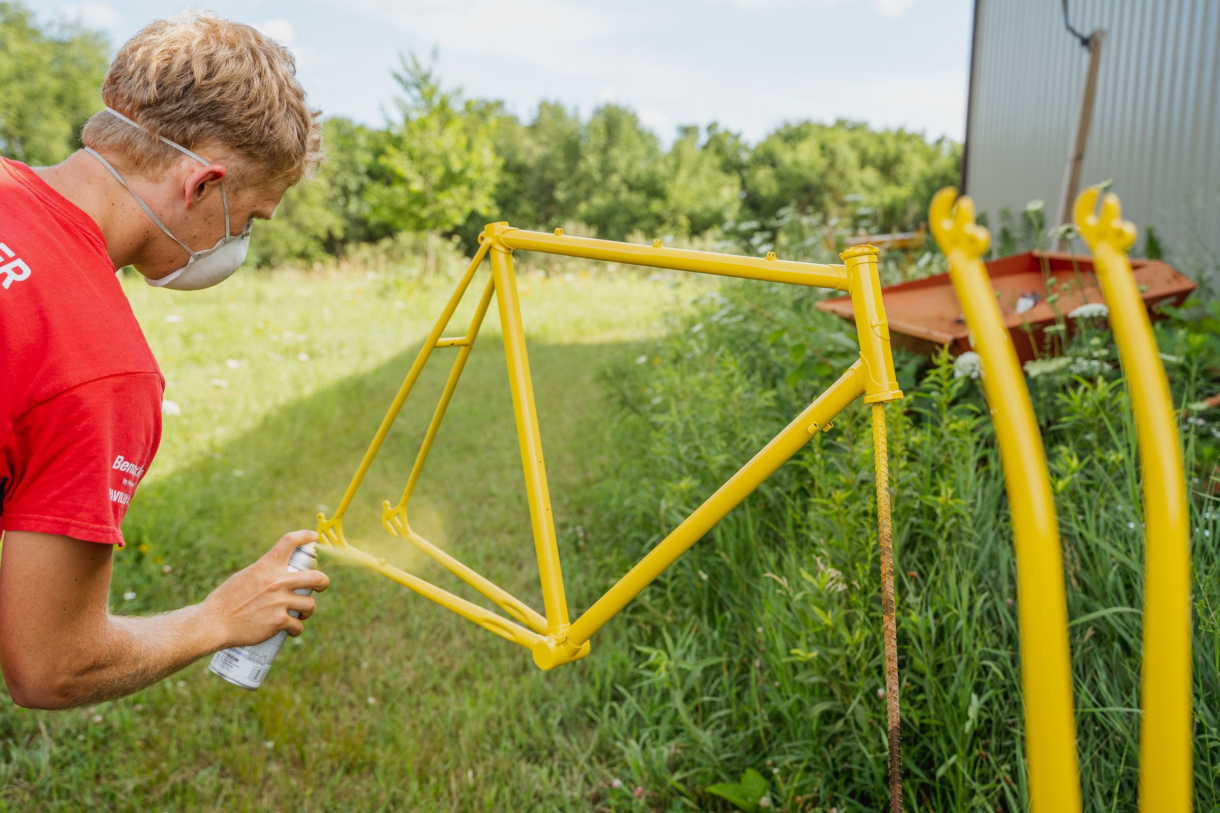 Rebuilding and Painting Vintage Road Bike : 18 Steps (with Pictures ...