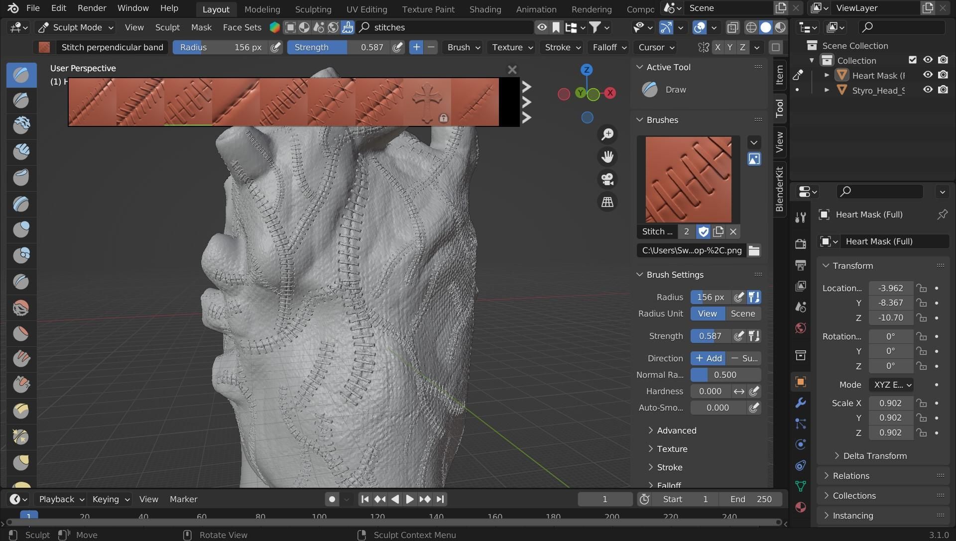 Human Heart Mask : 6 Steps (with Pictures) - Instructables